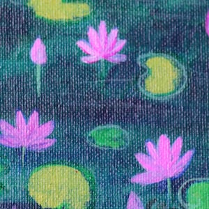 Lotus Pond Abstract - Etsy