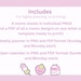 Cute Digital Strawberry Set | Open Calendar | Weekly Planner | Memo ...