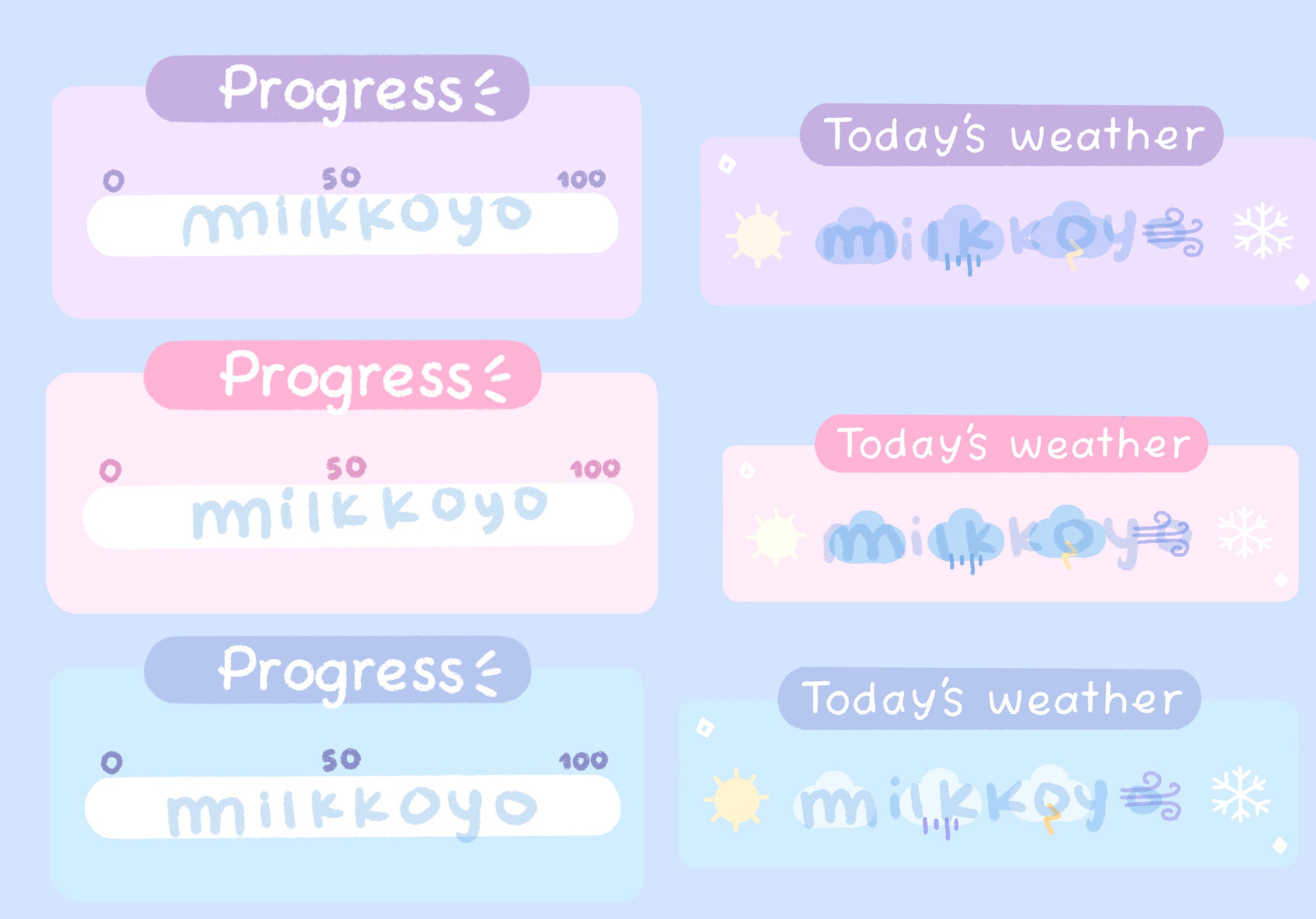 Cute Digital Stickers | Precropped Stickers | Cute Digital Planner ...