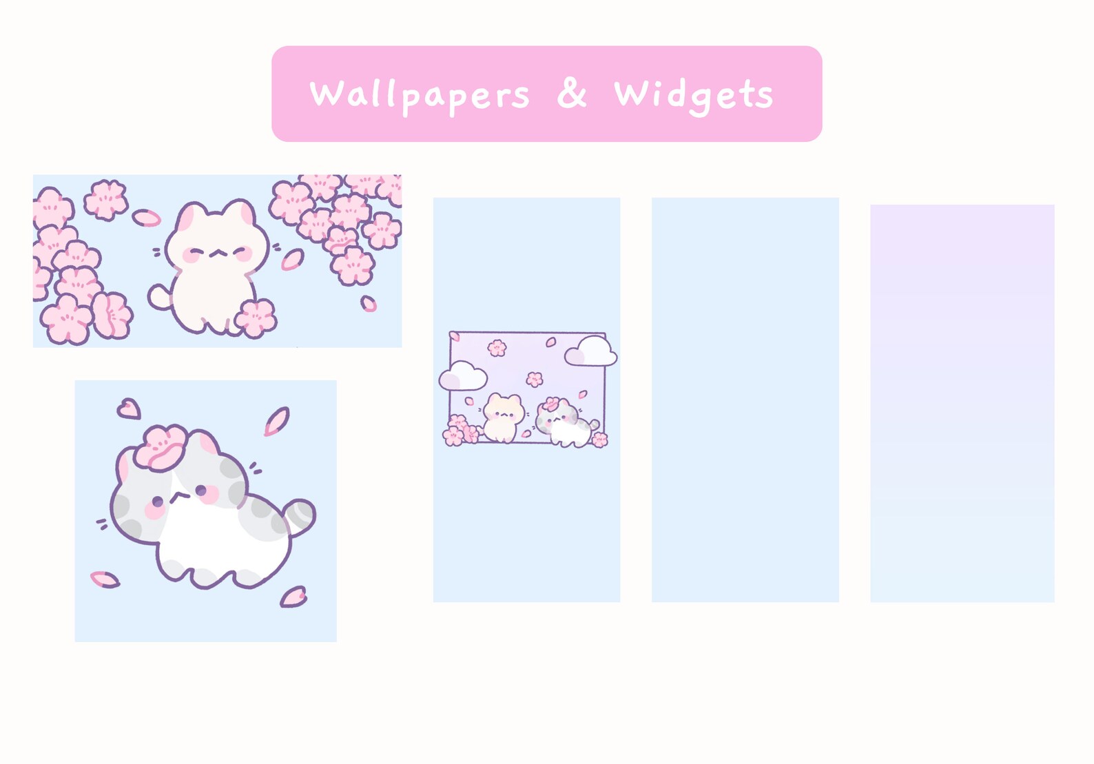 Sakura App Icons Pack | Phone Theme | Cute Wallpapers | Ios & Android ...