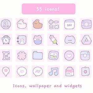 Sakura App Icons Pack | Phone Theme | Cute Wallpapers | Ios & Android ...