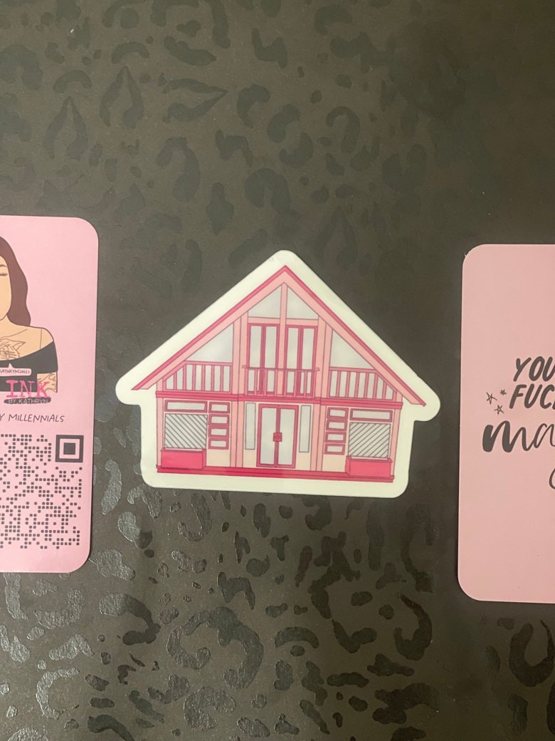 Barbie Dream House Sticker, Barbie Sticker, Barbie Girl Sticker ...