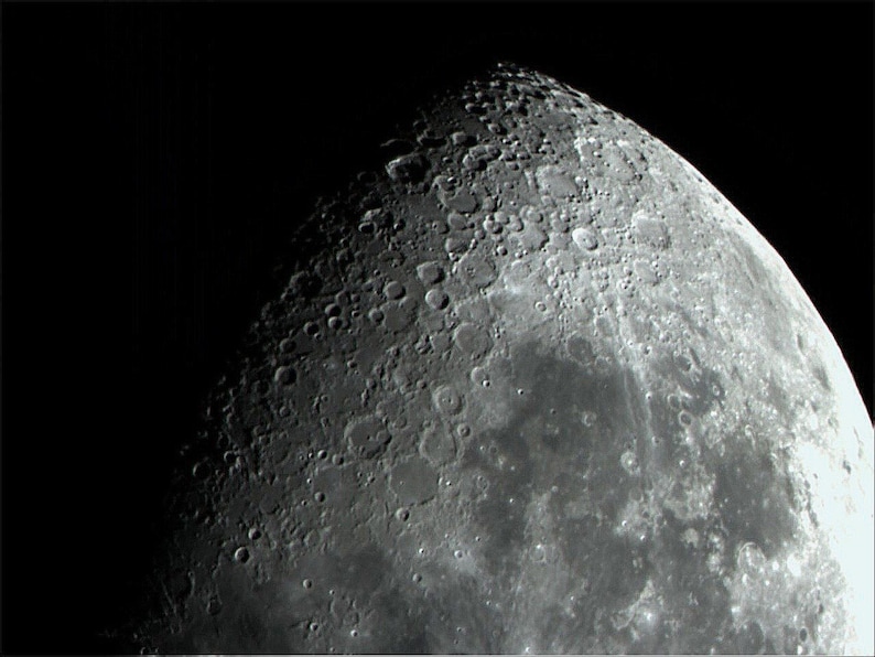 Moon, Craters, Astrophotography, Night Sky, Digital Prints, Galaxy ...