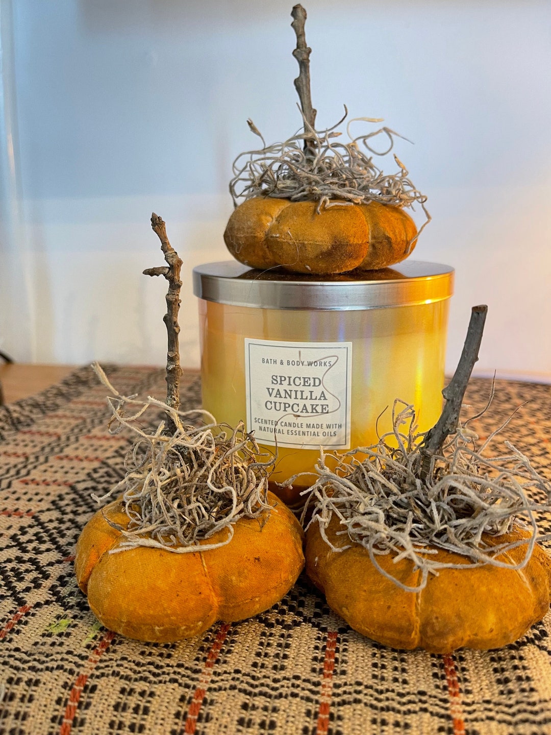 Mini Primitive Pumpkins - Etsy