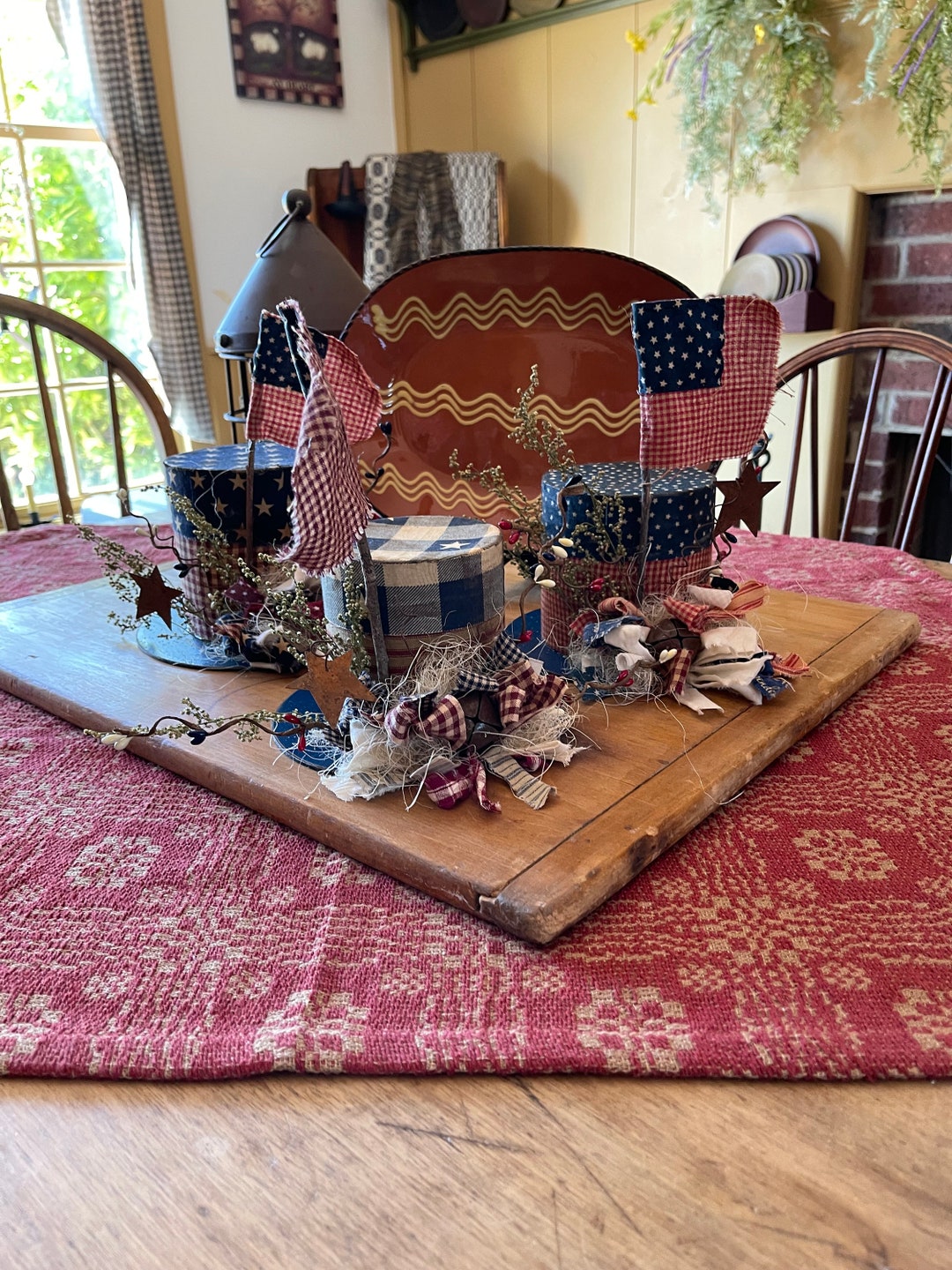 Primitive Uncle Sam Hats, Uncle Sam Patriotic Hats, Patriotic Uncle Sam ...