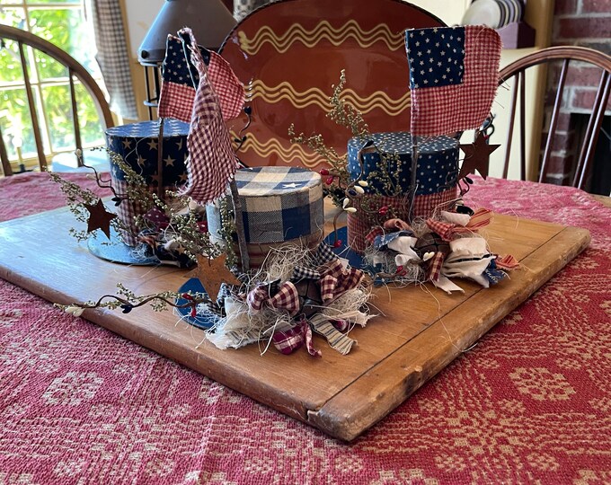 Primitive Uncle Sam Hats, Uncle Sam Patriotic Hats, Patriotic Uncle Sam ...