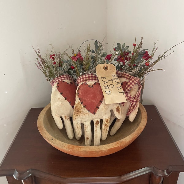 Primitive Valentine Decor - Etsy