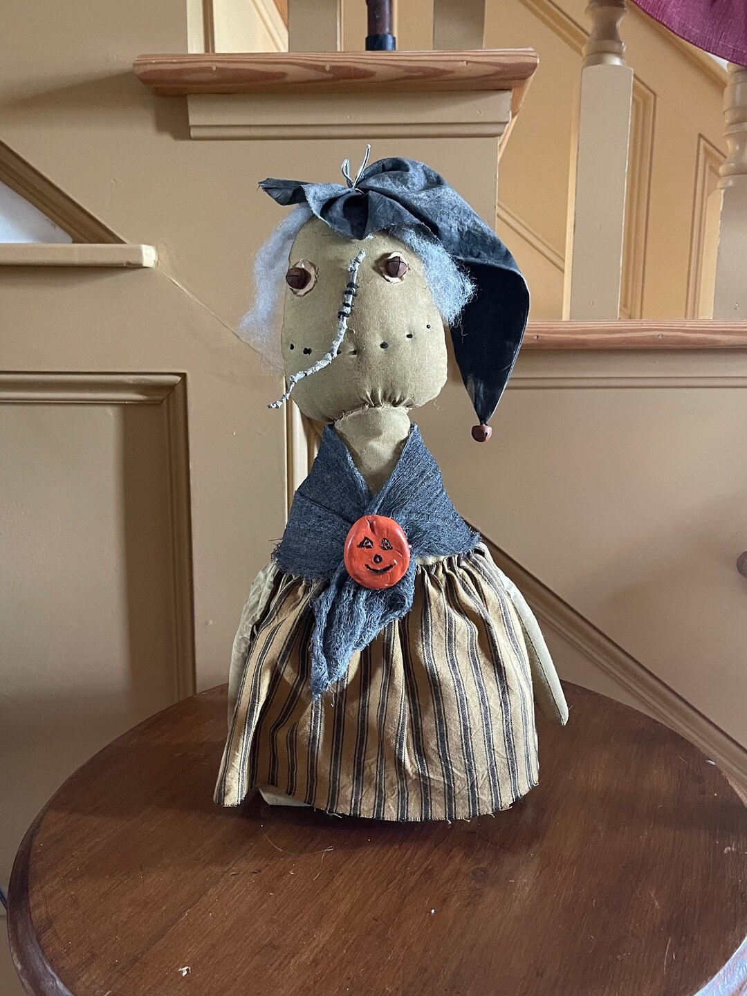 Witch Helga, Primitive Halloween Witch, Halloween Witch - Etsy