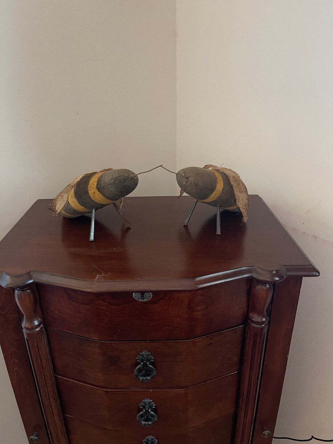 Primitive Bumble Bee Ornie, Summer Decor - Etsy