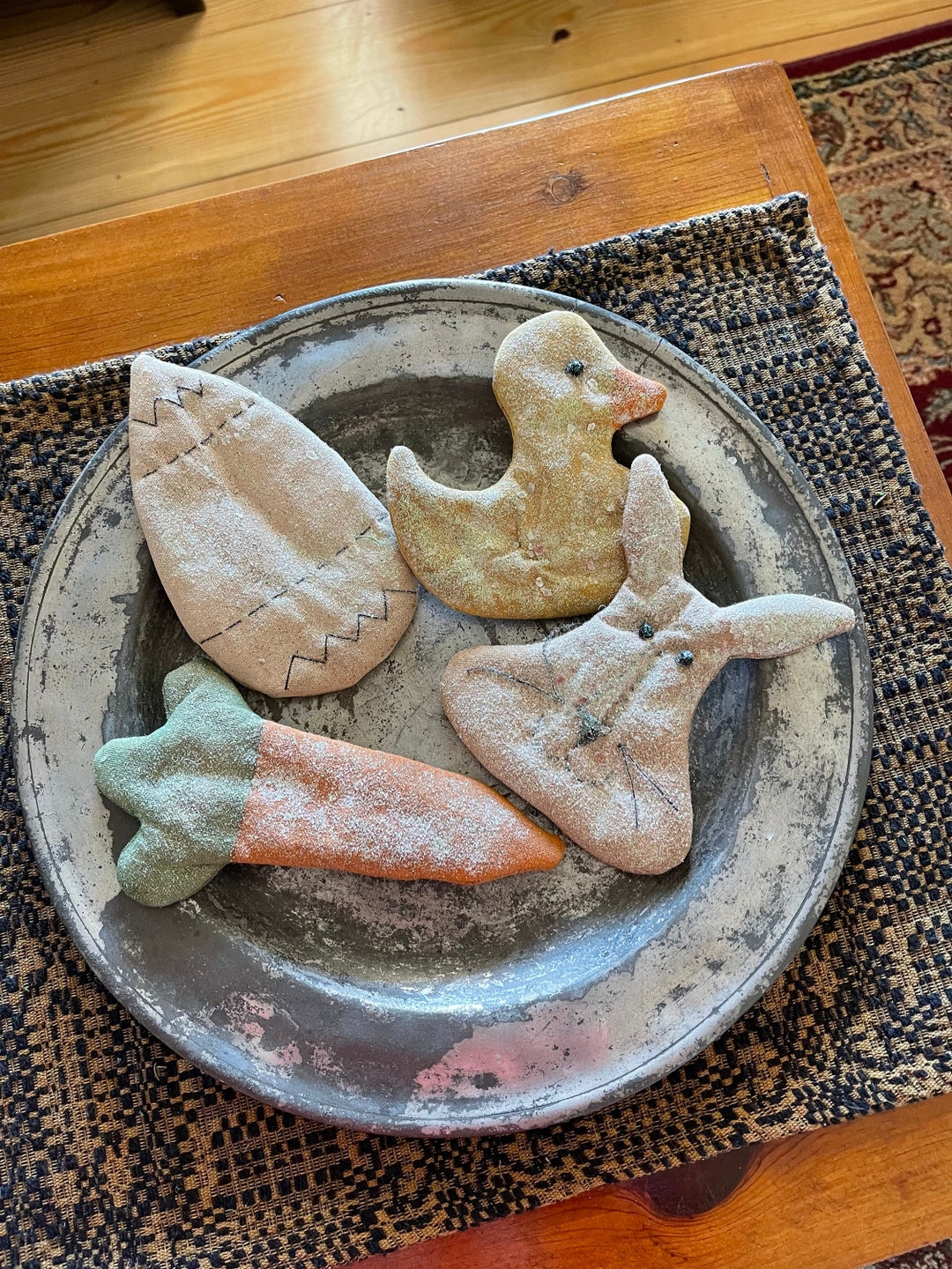 Primitive Spring Easter Sugar Cookies Primitive Easter Decor - Etsy