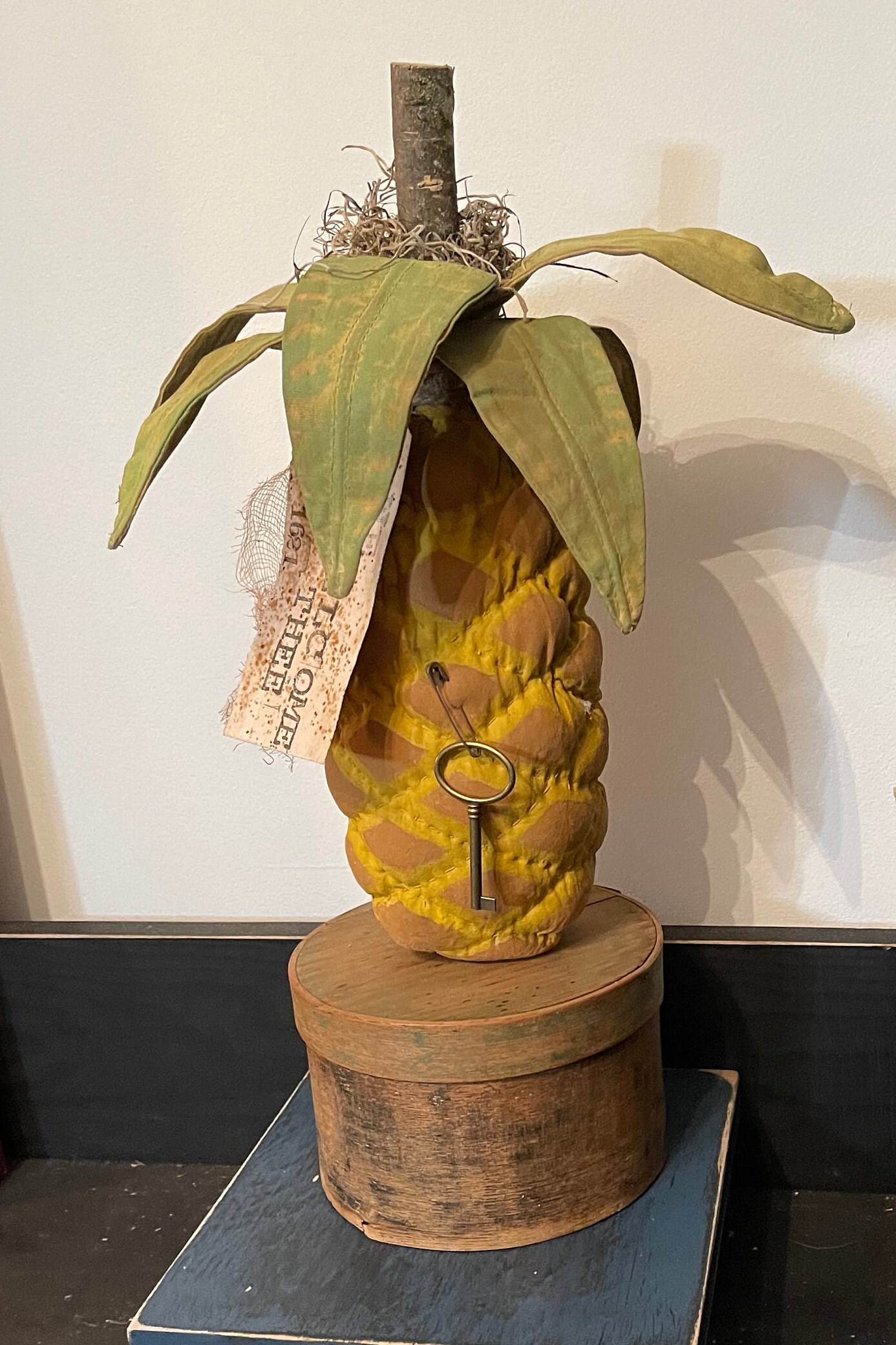 Primitive Welcome Pineapple Primitive Pineapple Pineapples - Etsy