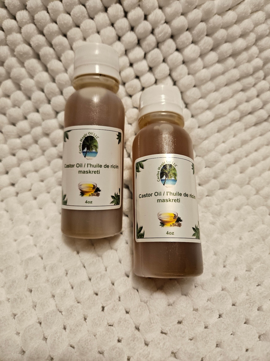 Organic Pure Haitian Black Castor Oil( Lhuil Maskreti ) - Etsy