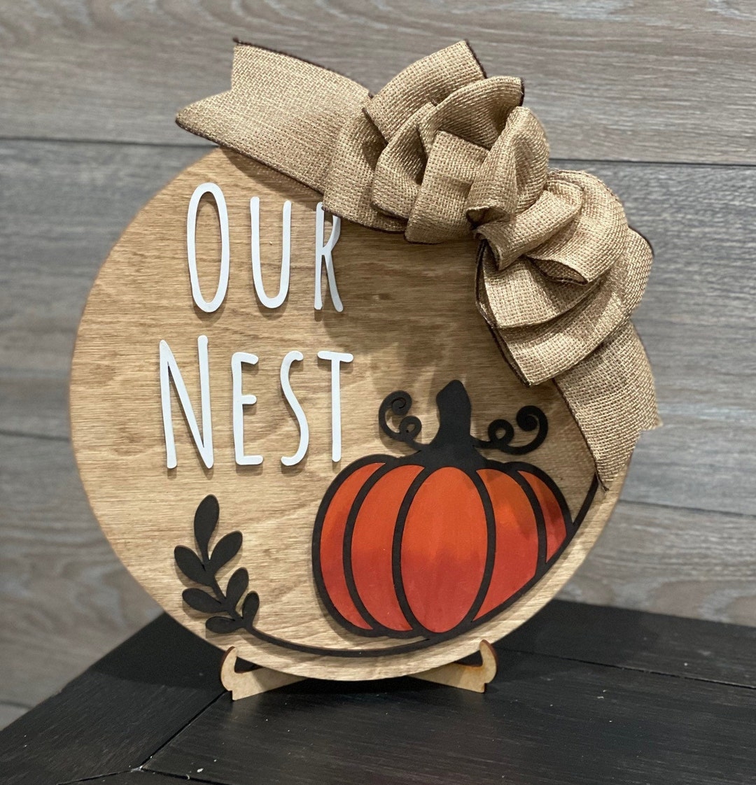 Our Nest Sign - Etsy