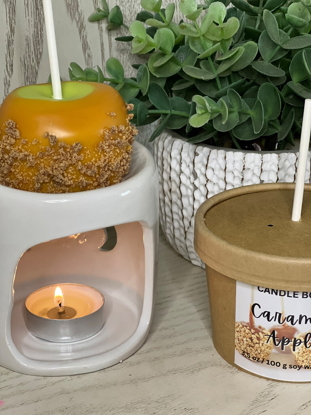 Caramel Apple Wax Melt Realistic Food Wax Melt Fake Food Soy Wax Melt ...