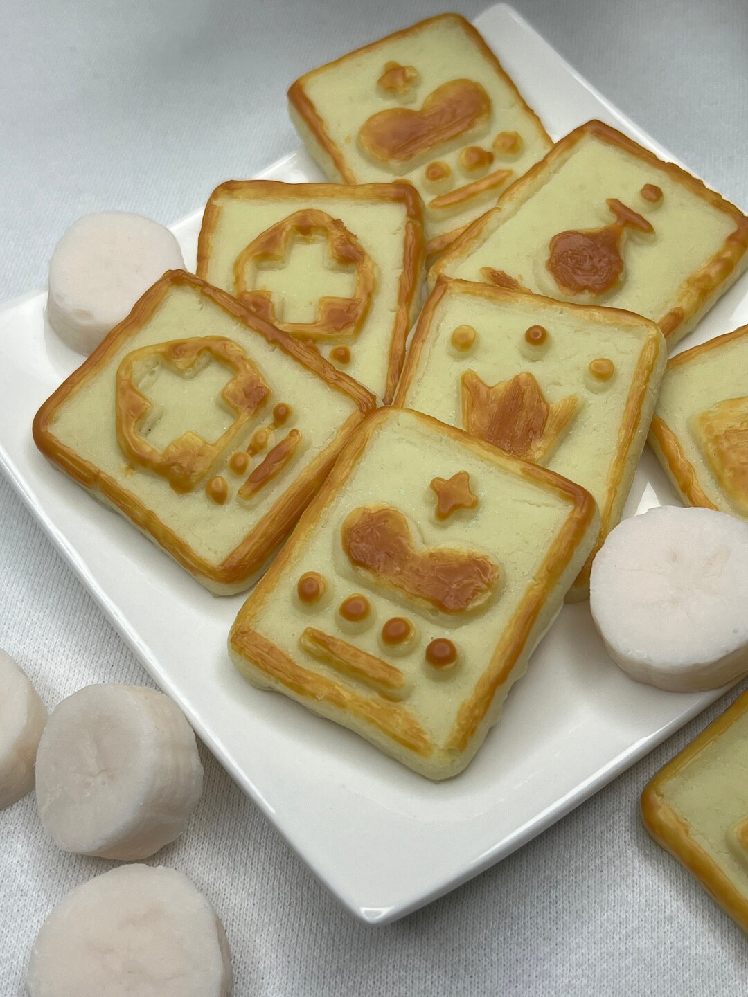 Banana Scented Wax Cookies Fake Food Realistic Wax Melts Strong Scent ...