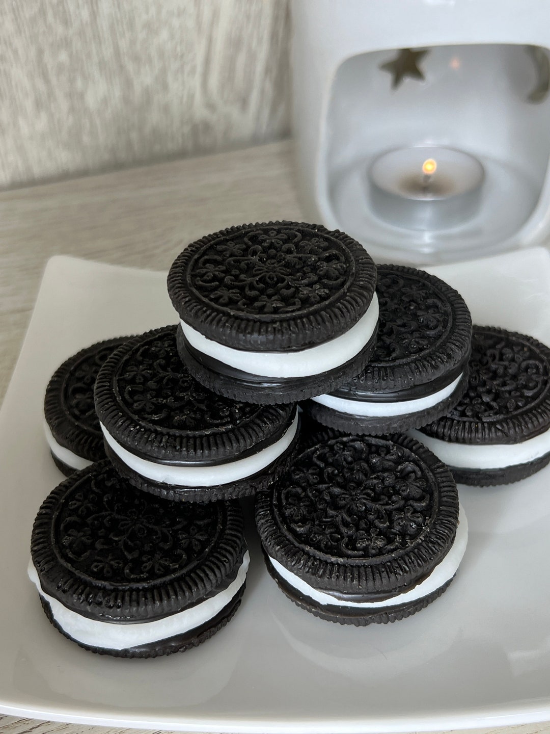 Cookies and Cream Wax Melt Cookie Home Fragrance Realistic Food Wax ...