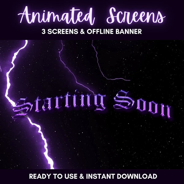 Stream Starting Soon - Etsy