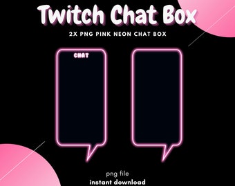 Twitch Chat Box - Etsy