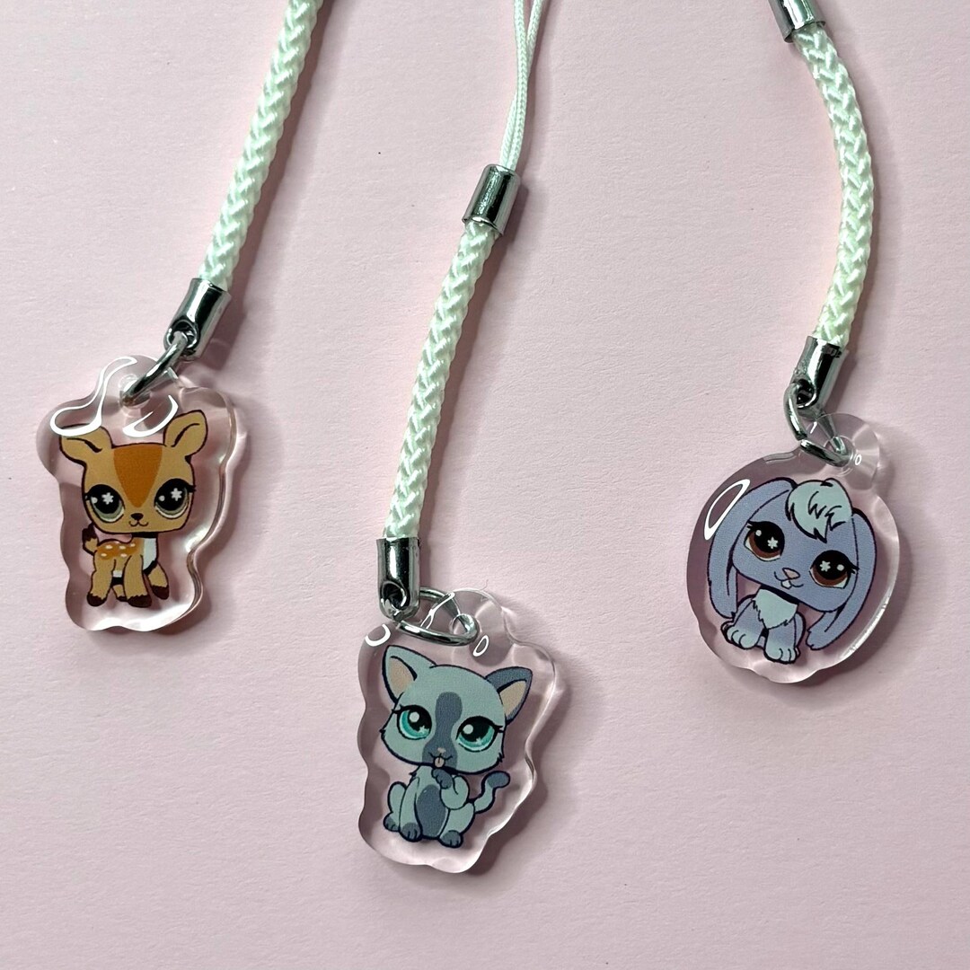 LPS Littlest Creatures Mini Phone Charms - Etsy