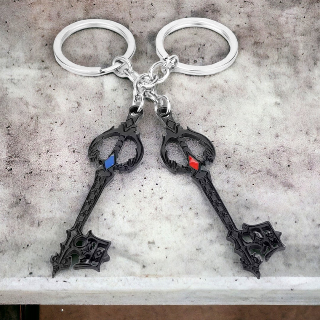 Kingdom Hearts Oblivion Keyblade Keychain Video Game Keychain Pendant ...