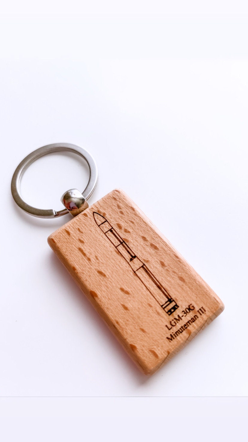 Missile Keychain/icbm Keychain/military Keychain - Etsy