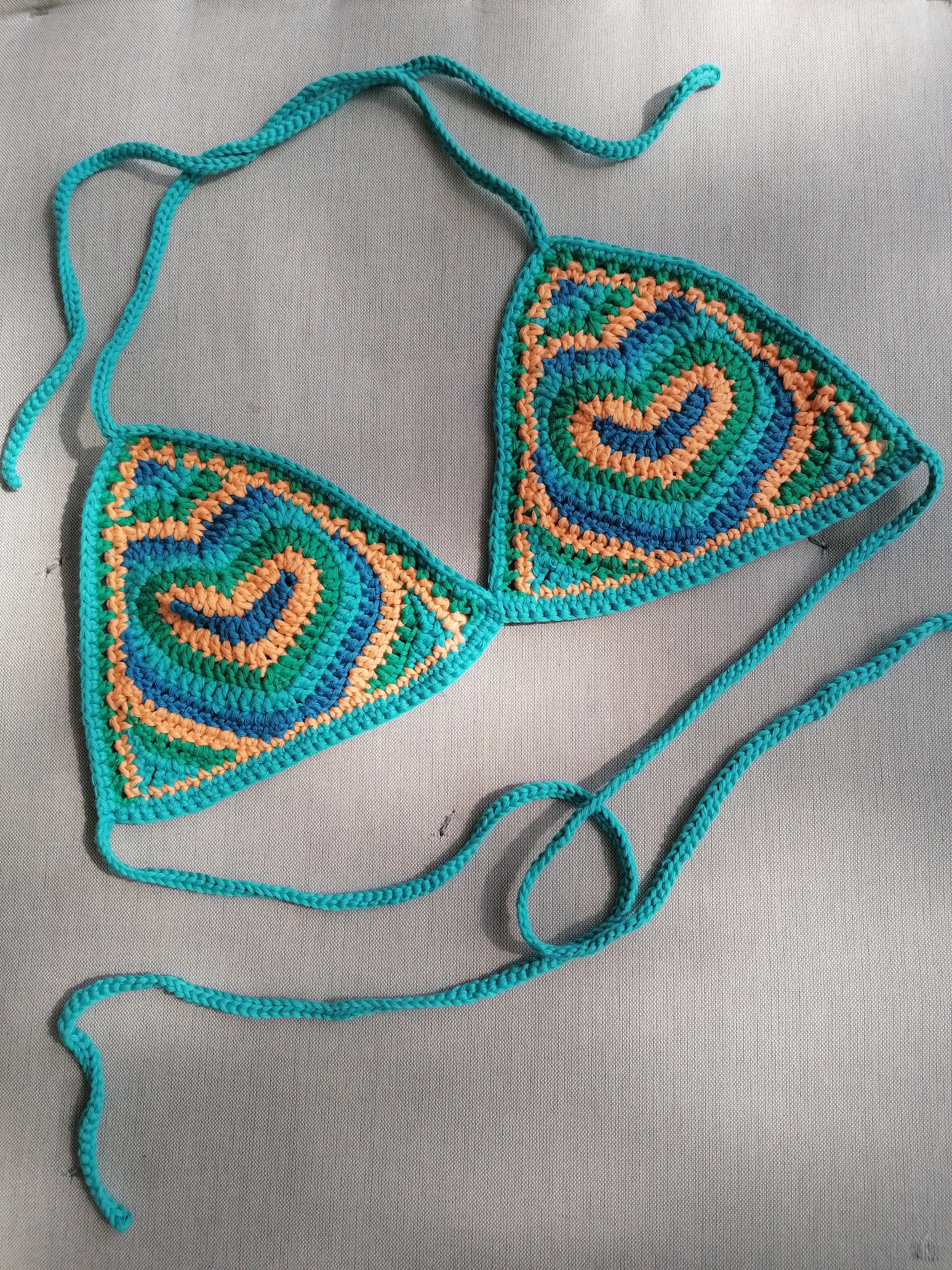 Sweetheart Bikini Top Crochet Pattern Guide - Etsy Canada