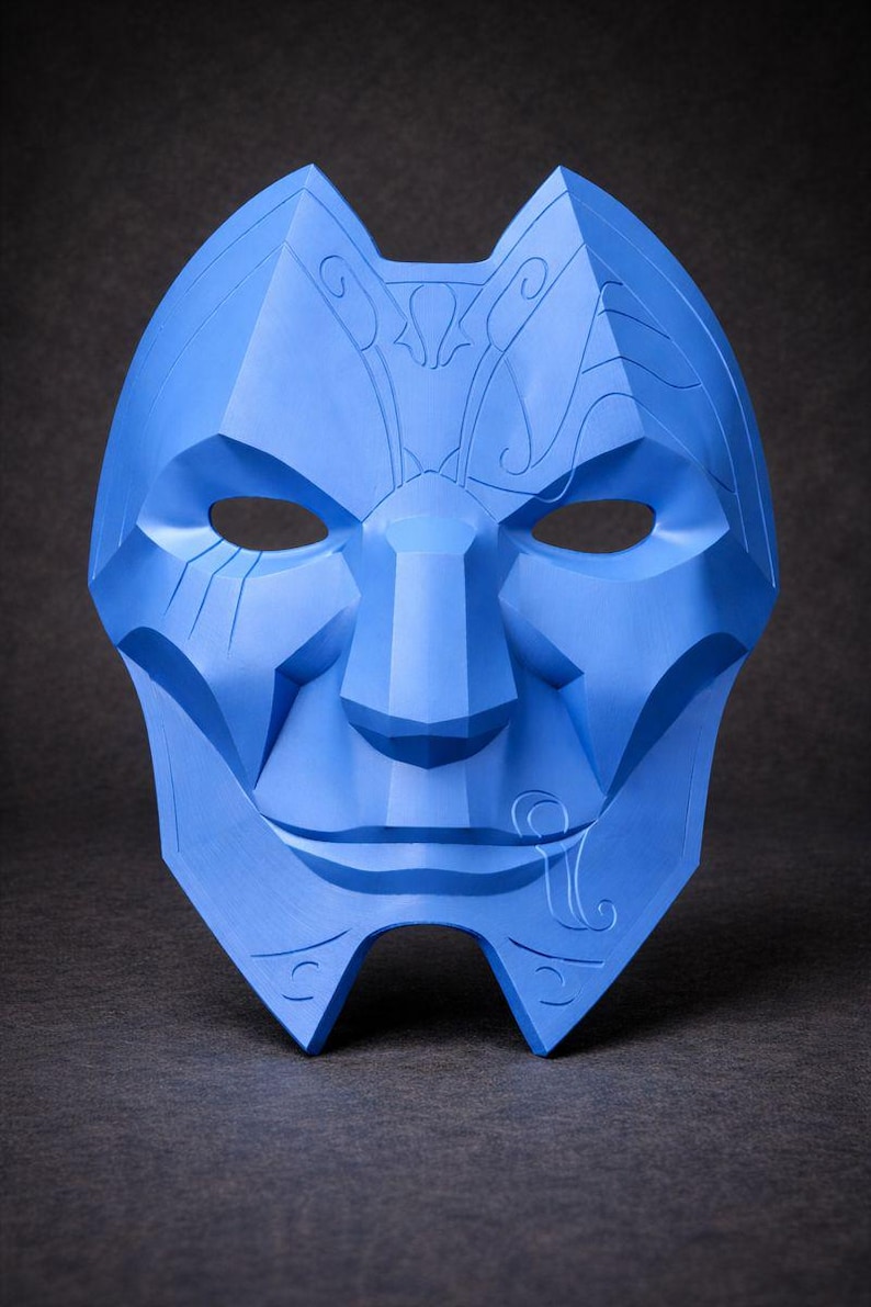 Wearable Jhin Mask [3D Printed] - Etsy
