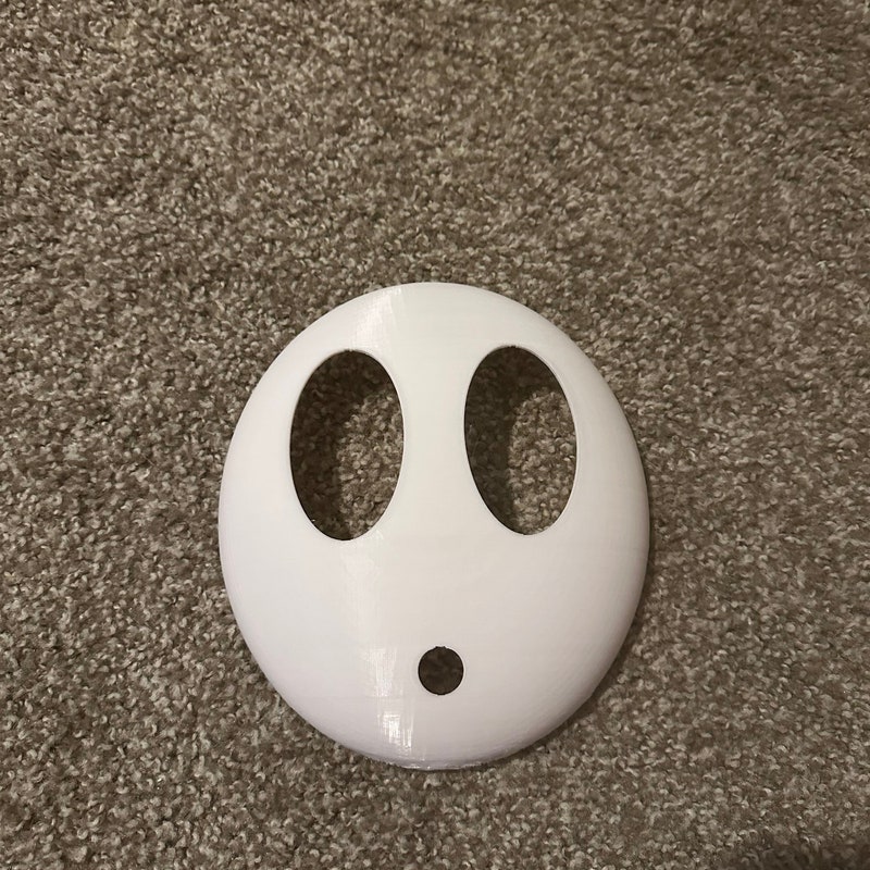 Shy Guy Mask - Etsy