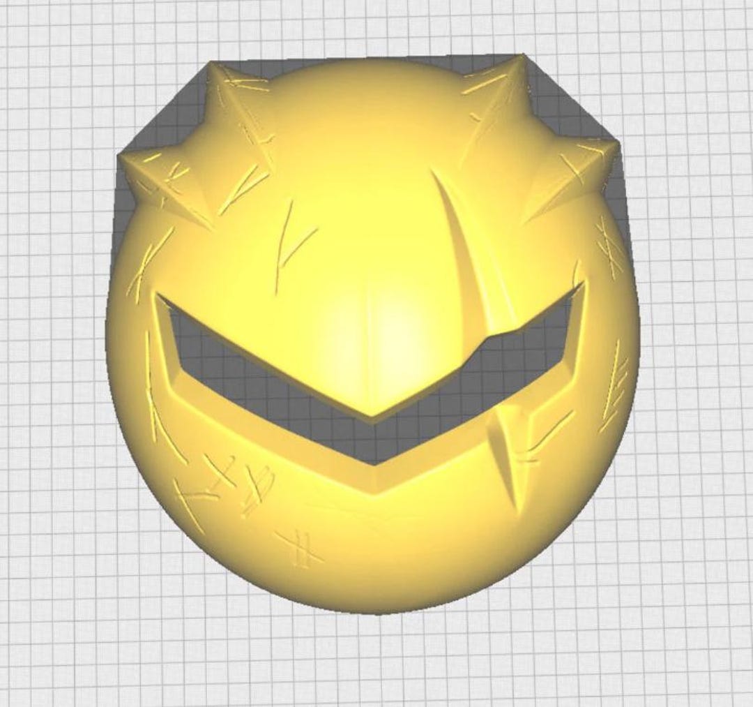 Dark Meta Knight Mask [STL] - Etsy