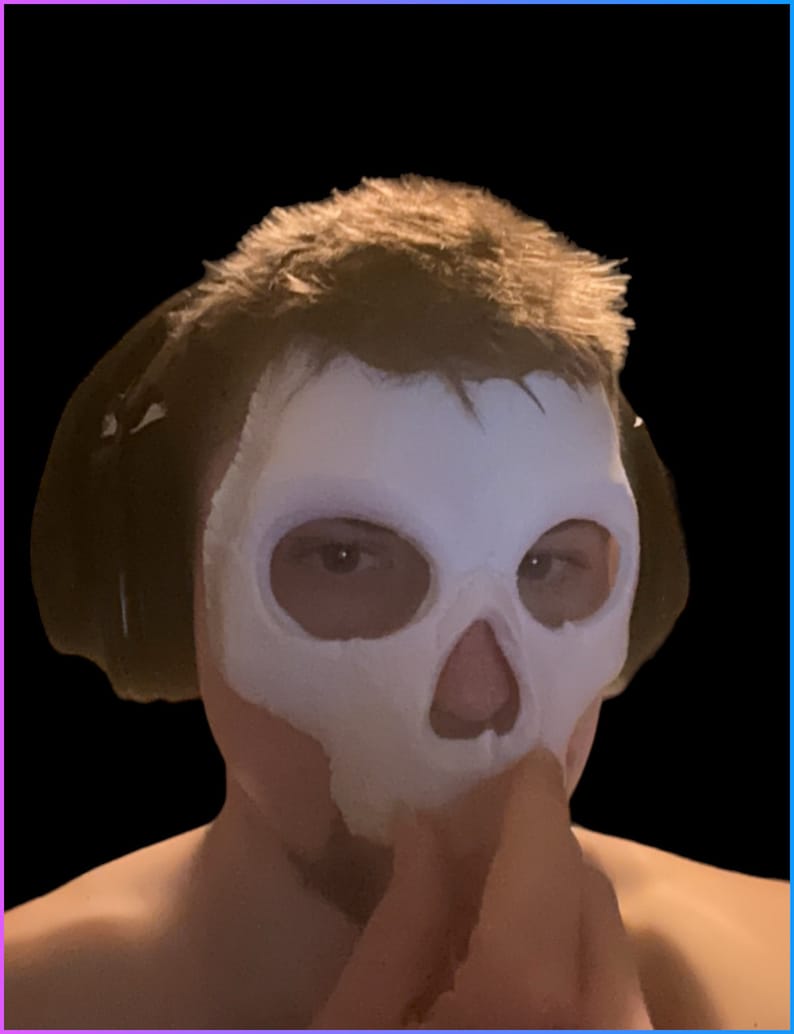 Original MW2 Ghost Mask [3D Printed] - Etsy