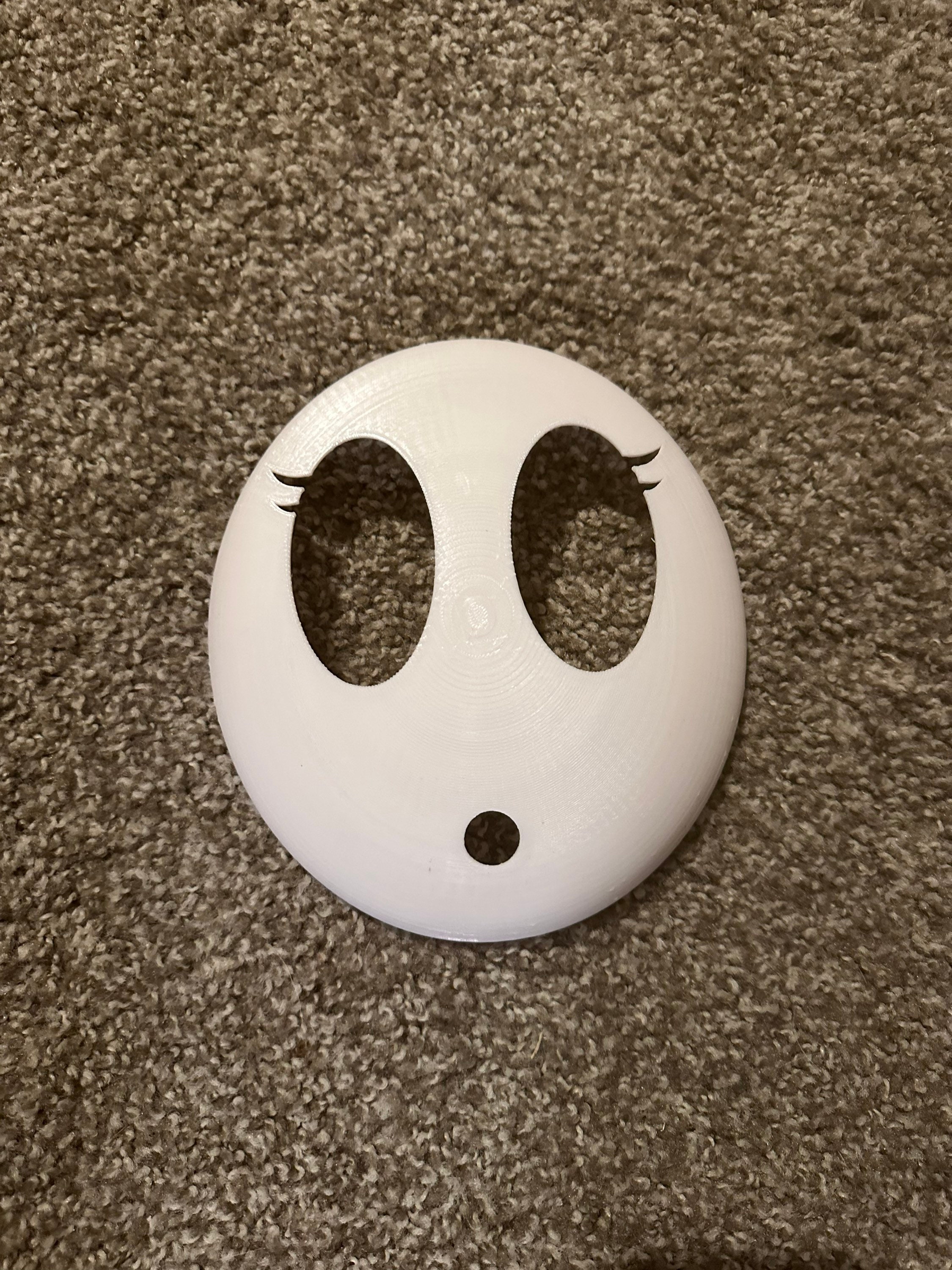 Wearable Shy Guy / Gal Mask [3D Printed] - Etsy