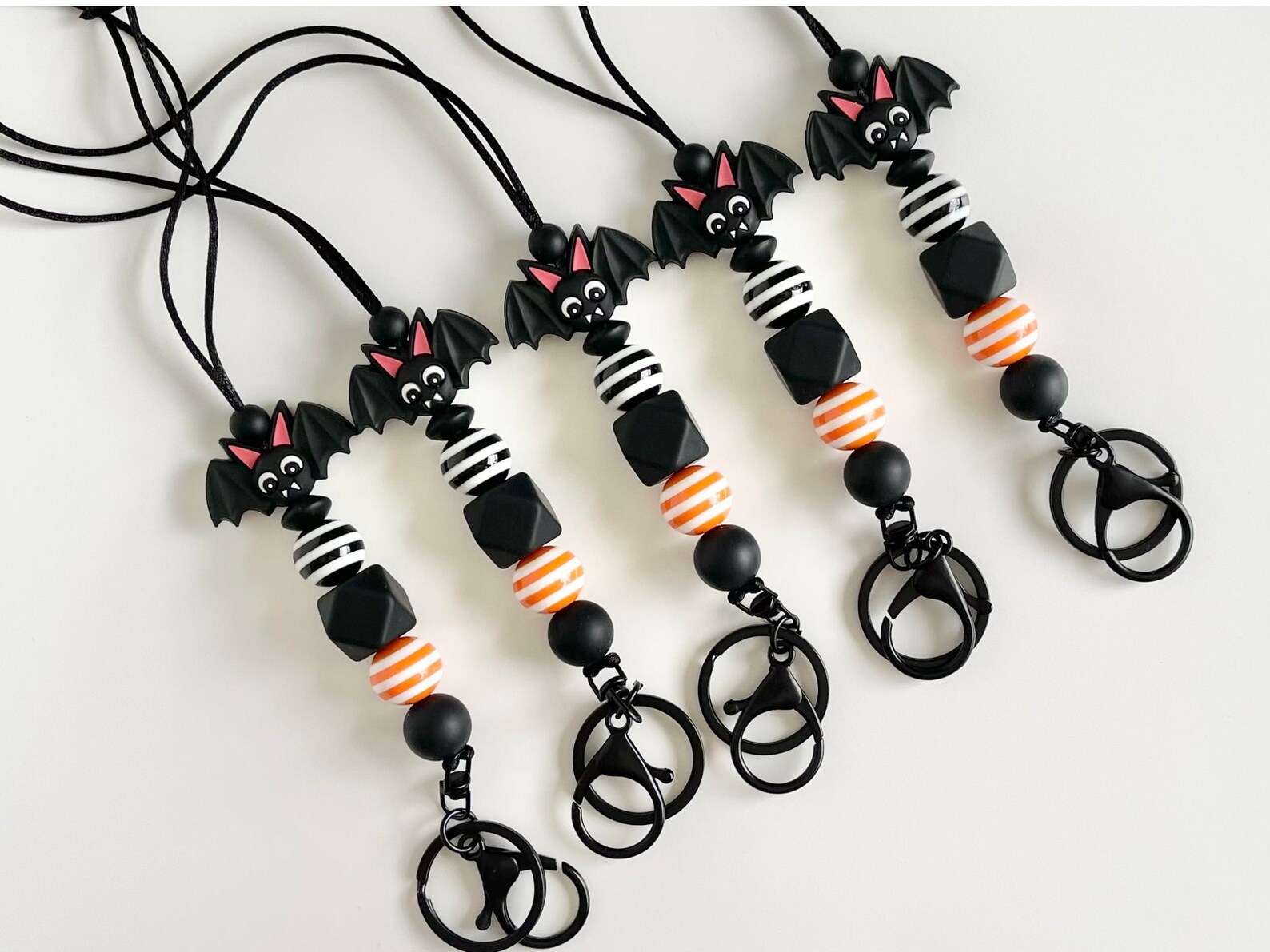 Halloween Lanyard Silicone Lanyard Teacher Lanyard Nurse - Etsy