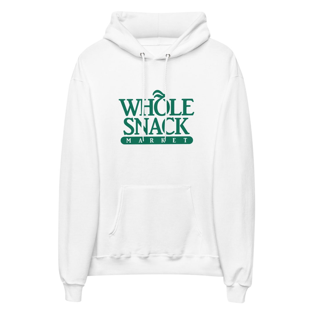 Whole Snack Unisex Fleece Hoodie - Etsy