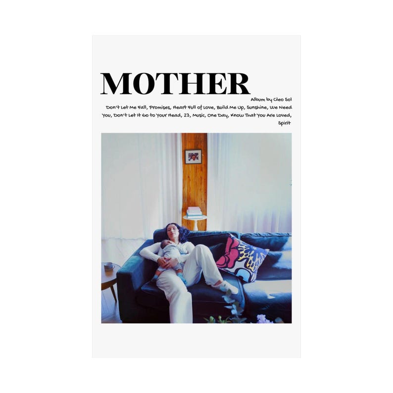 Cleo Sol Mother Album Poster - Etsy