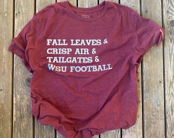 Wsu Shirt | Etsy