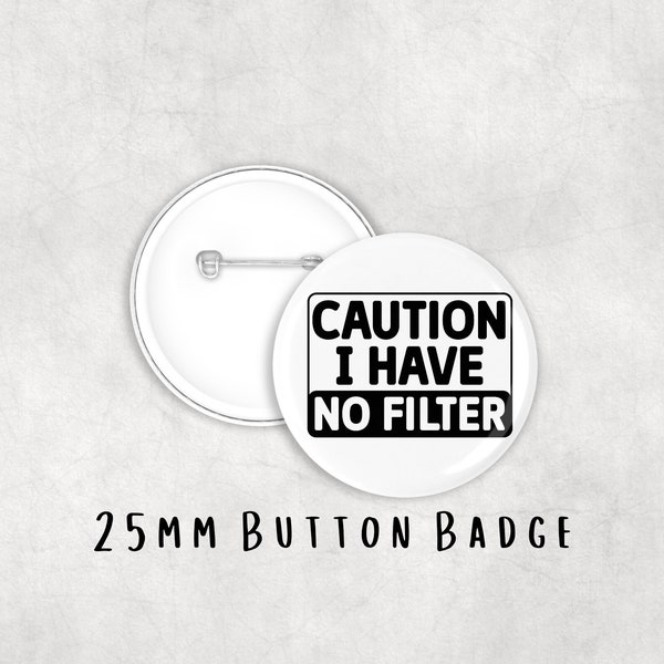 Funny Button Badge - Etsy