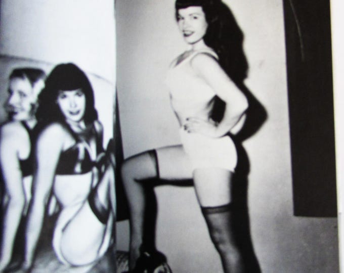 Betty Page Pin up Magazine, Smaller Format Book From Japan - MATURE CONTENT - Etsy
