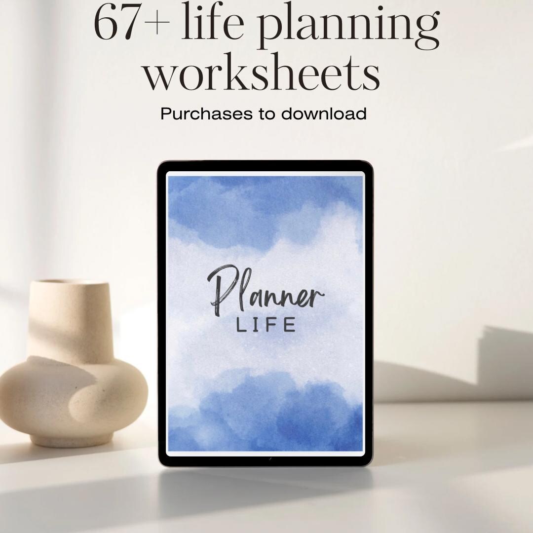 Life Planner Bundle Printable & Digital - Etsy