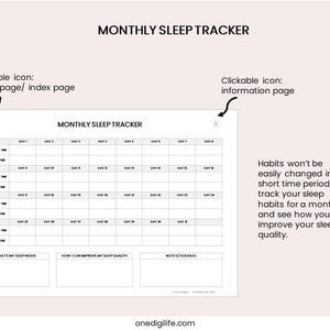 Bedtime Routine Planner (printable) | Goodnotes, Notability, Xodo, Etc ...
