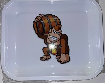 Metal Monkey Tray - Etsy