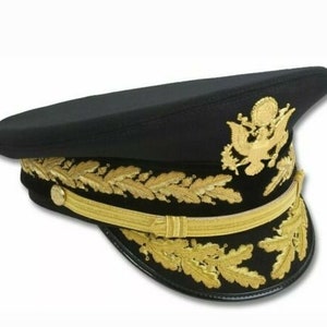 Male General Officer Service Cap Reproduction - Etsy