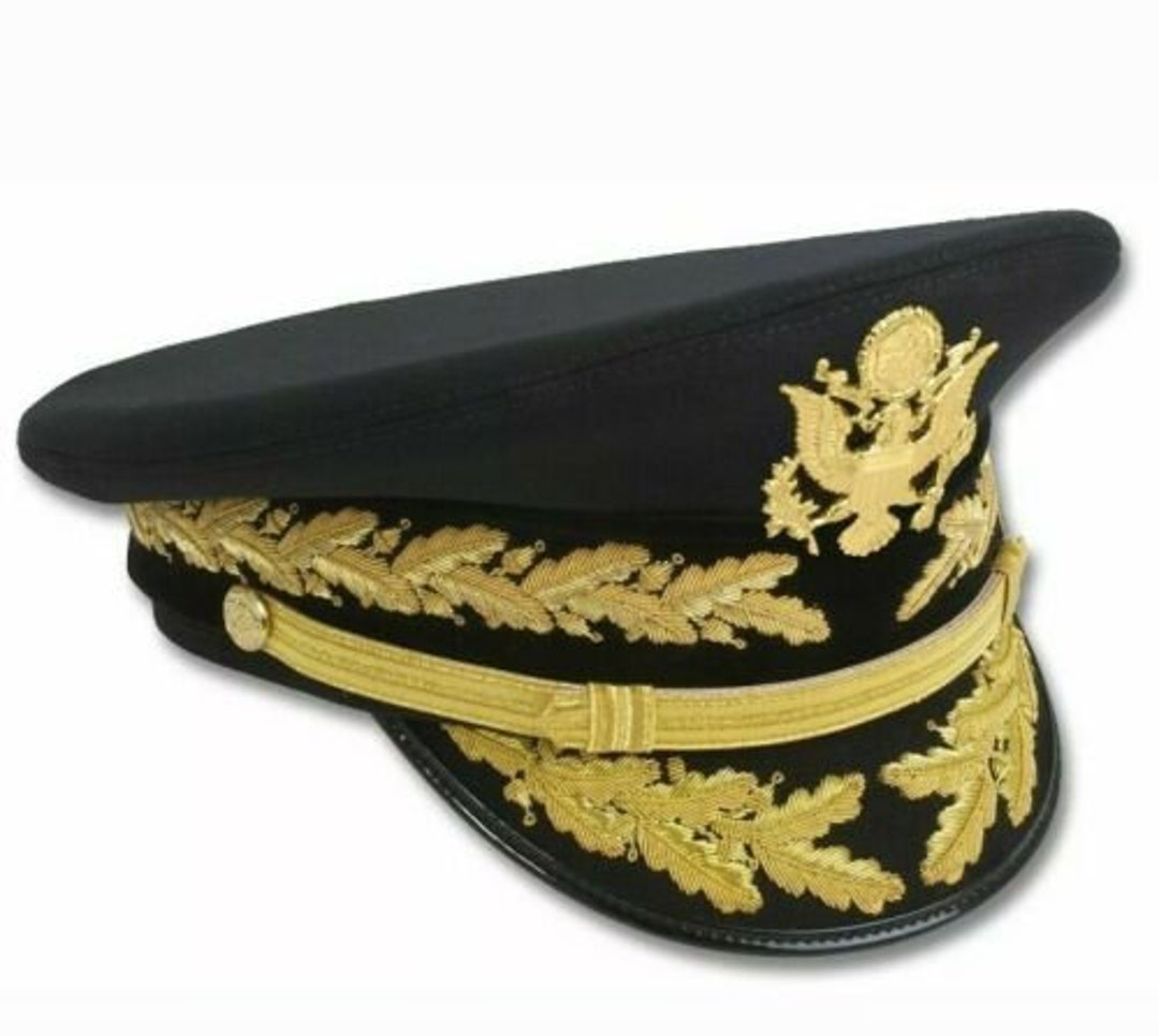 Male General Officer Service Cap Reproduction - Etsy