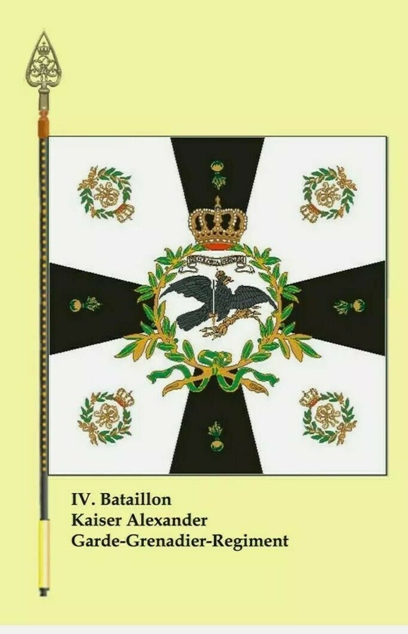 Prussian Infantry Regiment Double-sided Flag - Etsy