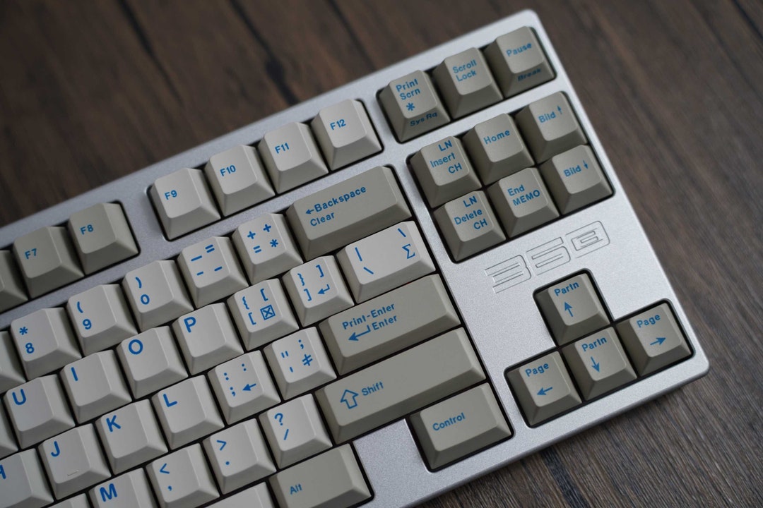 Desko 1905 Keycap Set for Mechanical Keyboards, Classic Beige Keycaps ...