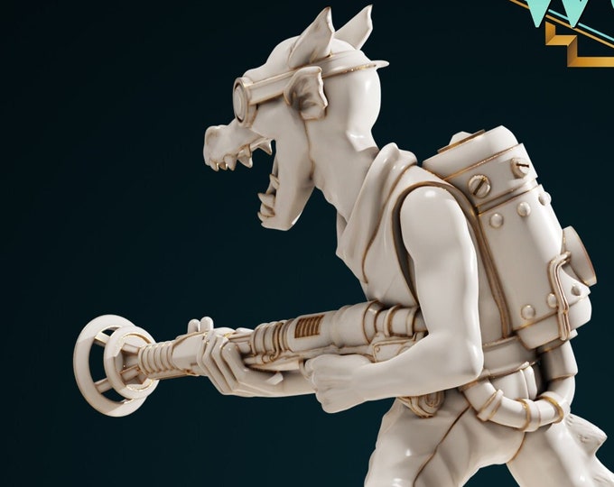 Dnd is a Woman Kobold Engineer Rax High Detail - Etsy