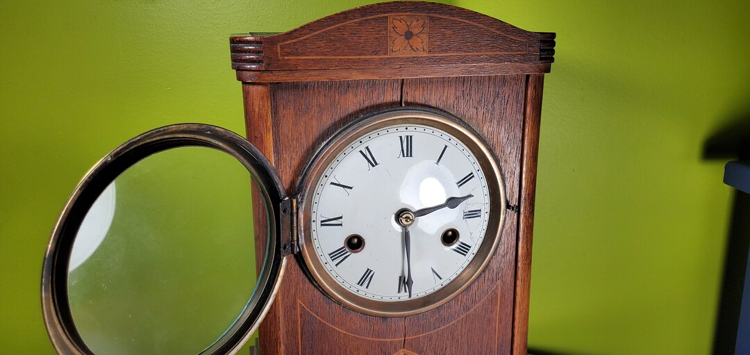 Antique Victorian Wooden Pendulum, Mantel, Tabletop, Clock - Etsy