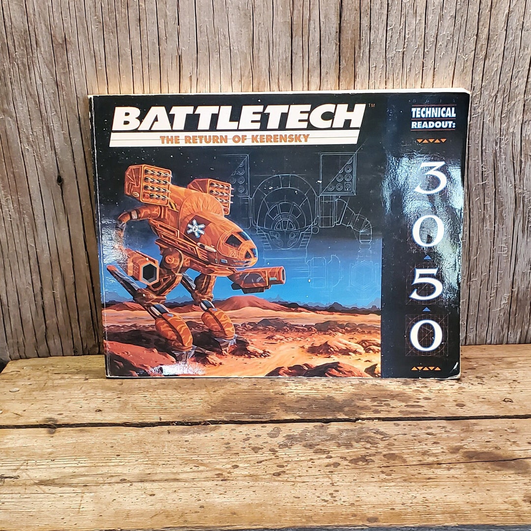 Book, 'technical Readout 3050: the Return of Kerensky', Battletech ...
