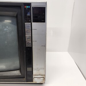 Television, Emerson ECR 1350, CRT TV, 1990, Vintage - Etsy