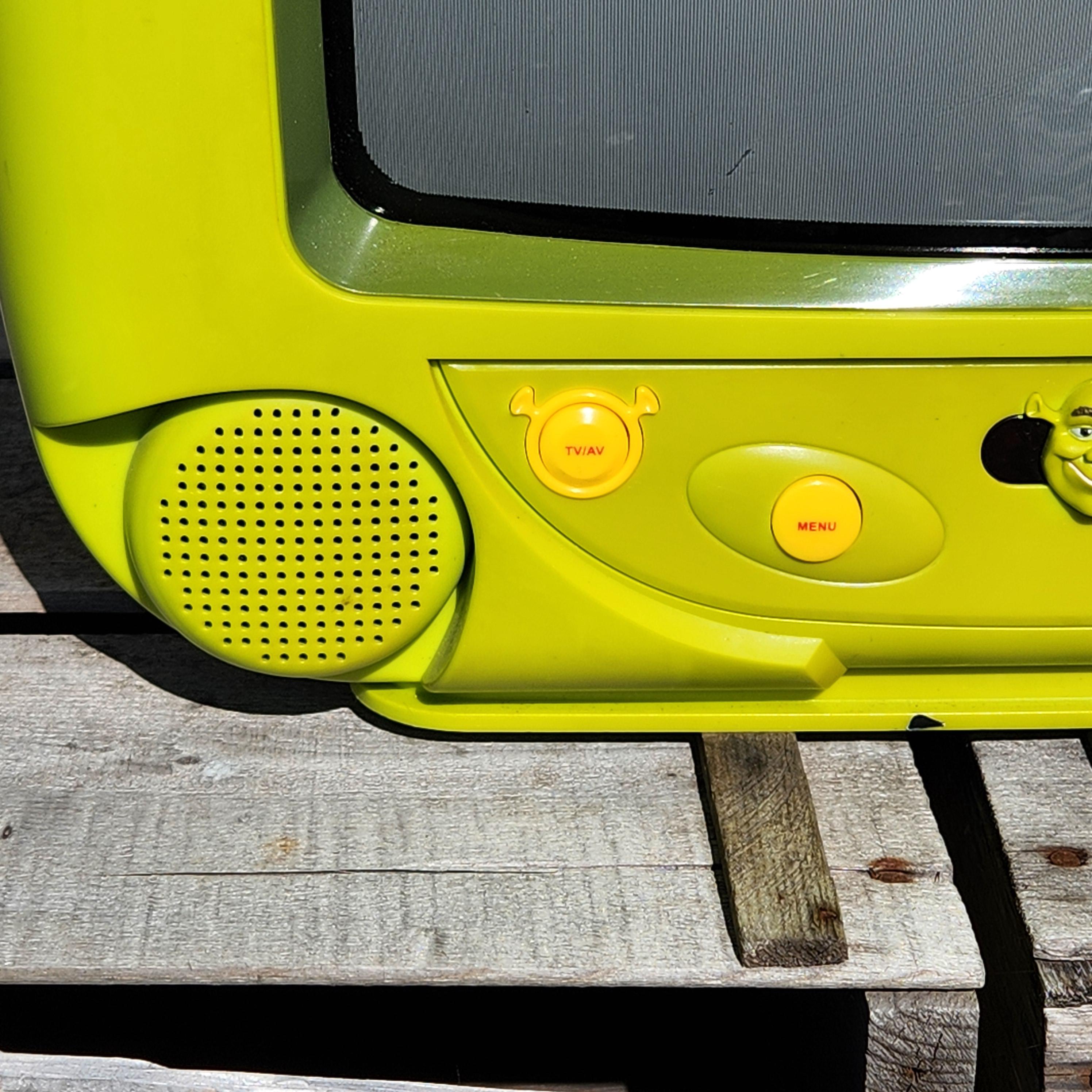 TV, Shrek Limited Edition, CRT, Turns on Properly, No Remote ...