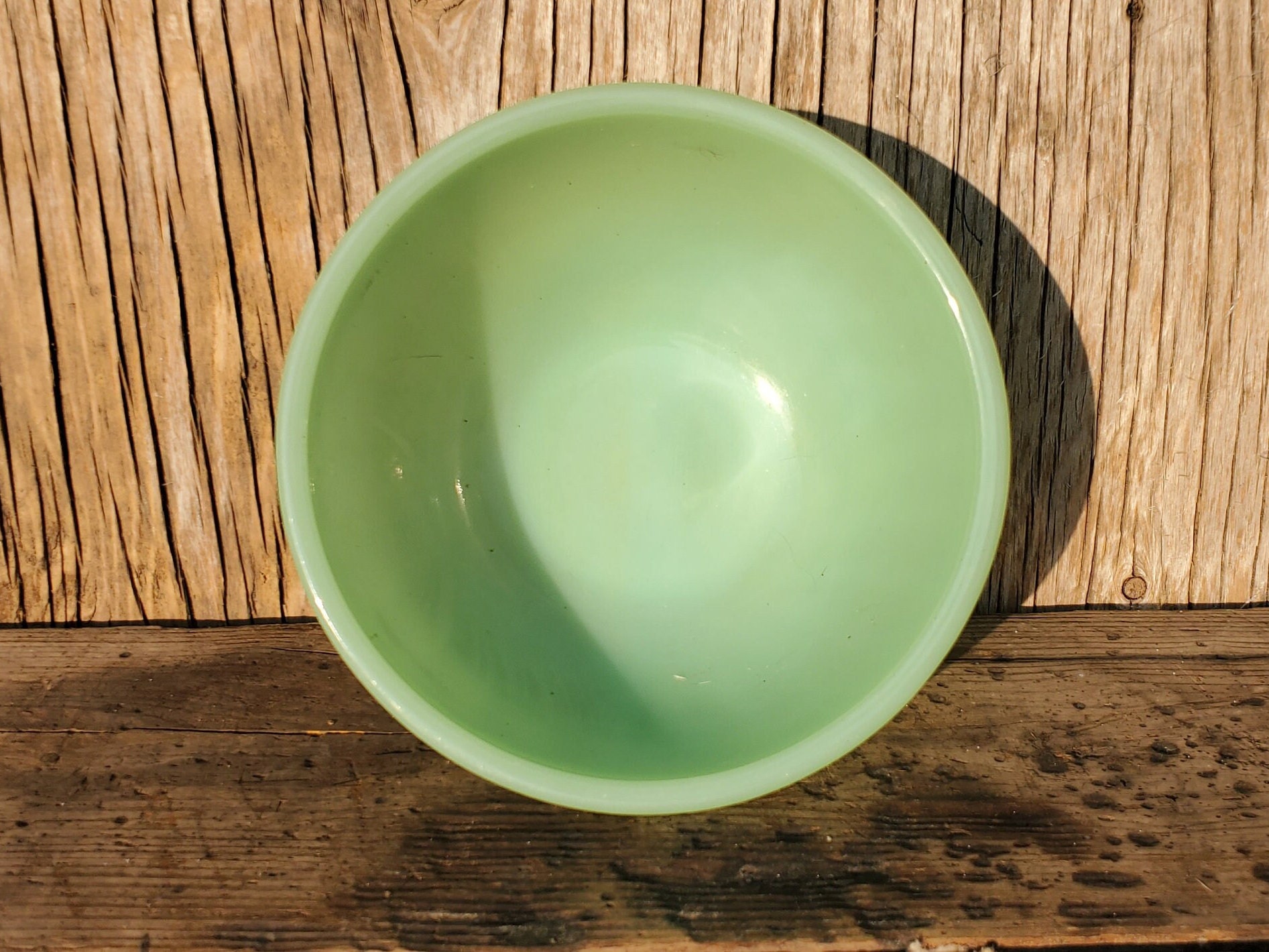 Fire King, Swirl, Mixing Bowls, Set of 3, Jadeite, Nesting, Anchor ...